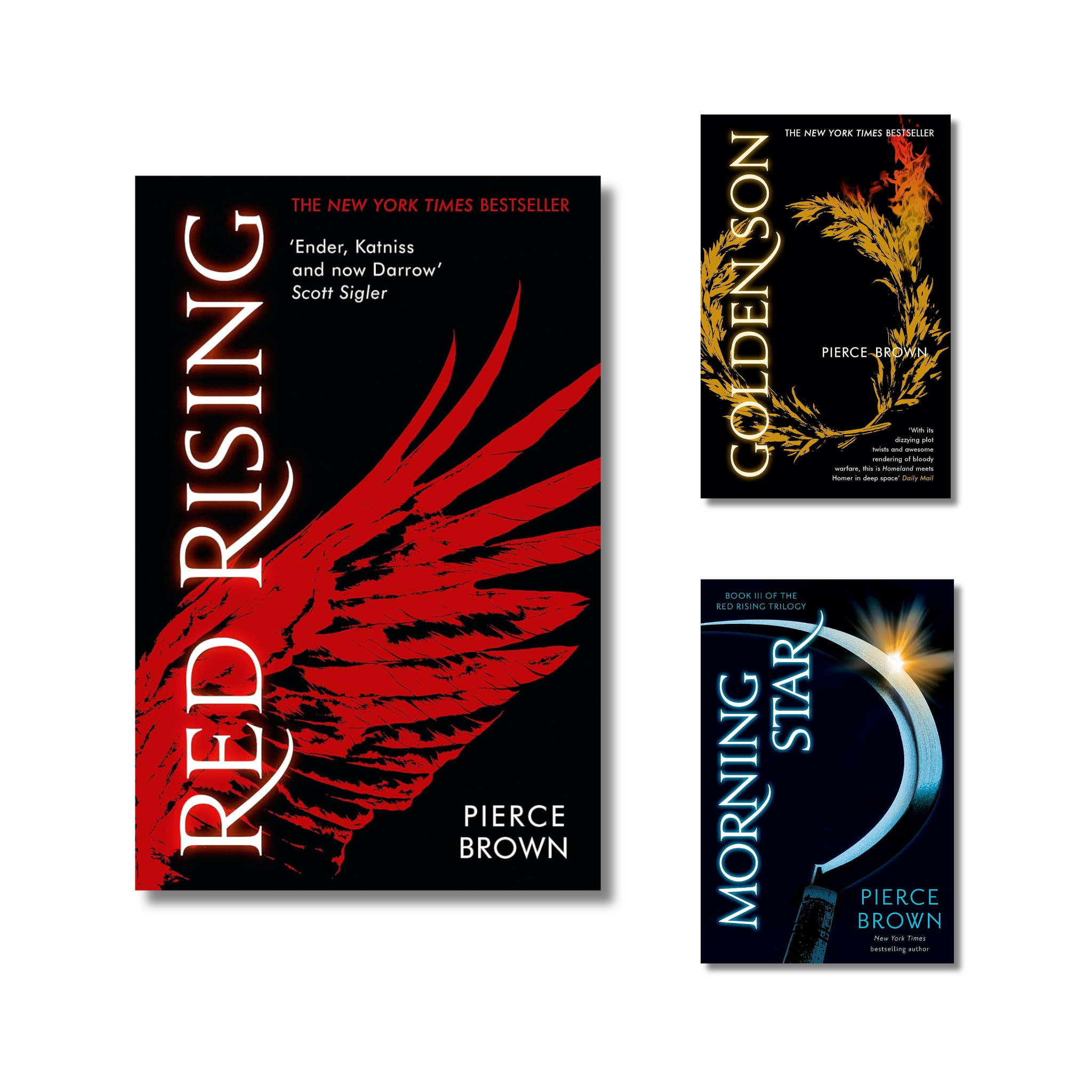 (Combo 3 Books) Red Rising Saga Series (Book 1 to 3) By Pierce Brown ...
