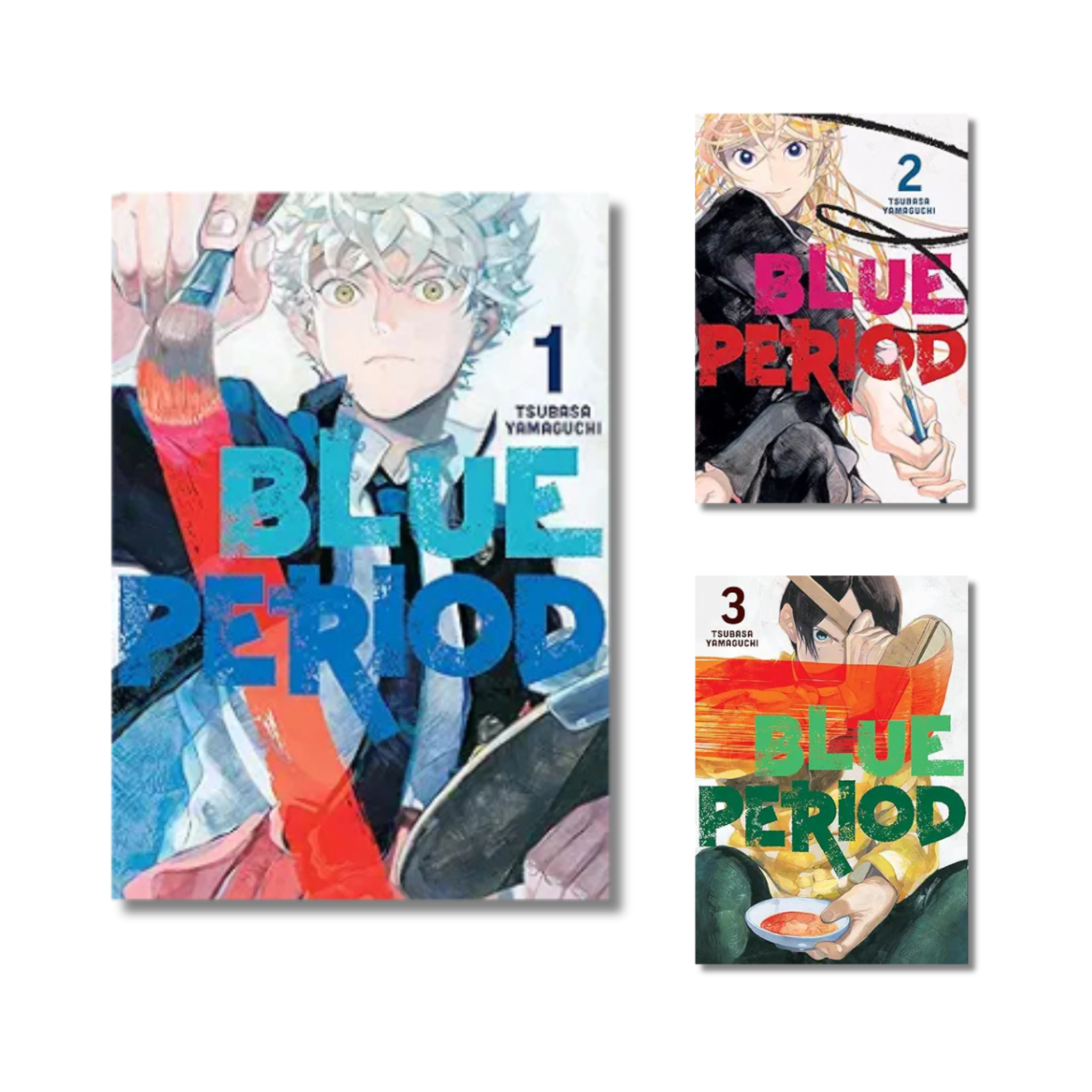 (Combo) Blue Period Vol. 1 to 3 By Tsubasa Yamaguchi (Paperback ...