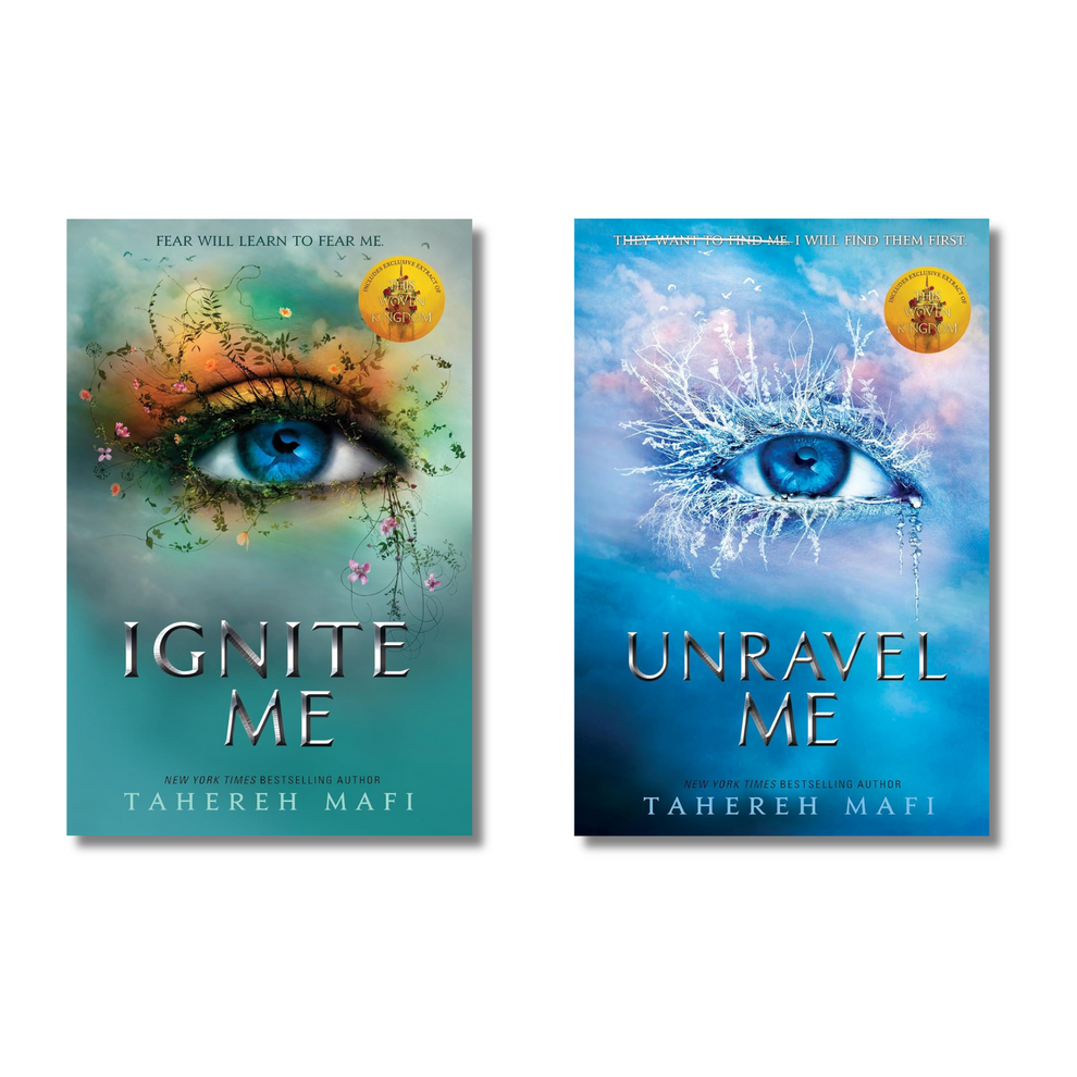 (Combo 2 Book) Ignite Me + Unravel Me By Tahereh Mafi (Paperback ...