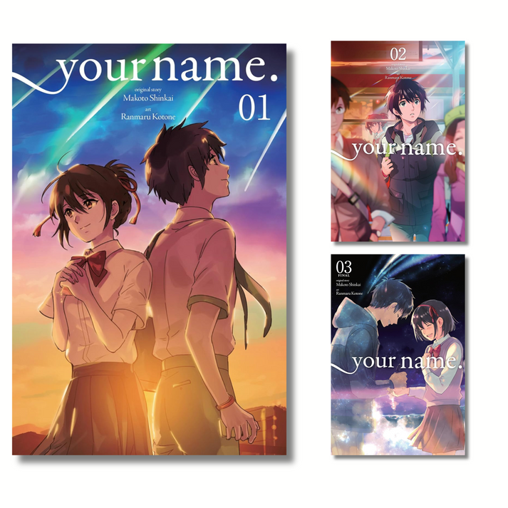 Your Name manga Combo Vol 1–3 By Makoto Shinkai (Paperback ...
